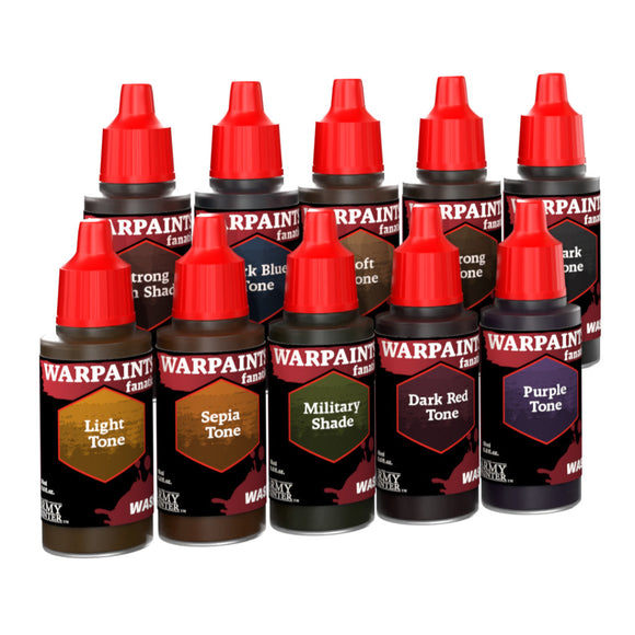 Army Painter Warpaints Fanatic Washes Paint Set - Release Date April 2 ...